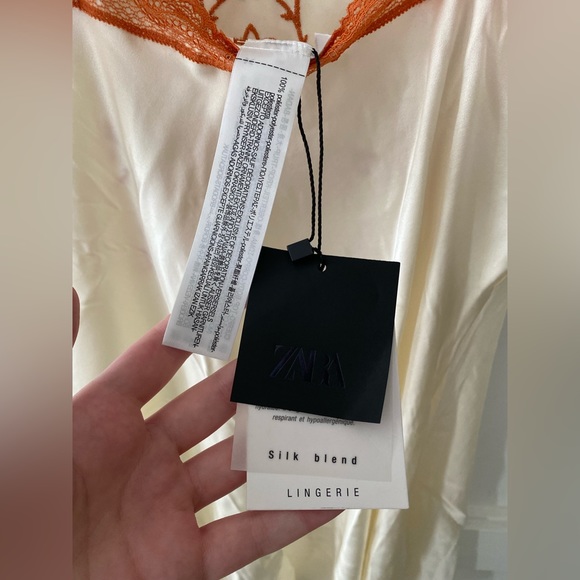 Zara | Intimates & Sleepwear | Zara Silk Lingerie Dress | Poshmark